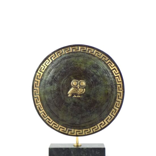 Ancient Greek Athenian Shield(Goddess Athena) - Handmande museum replicas